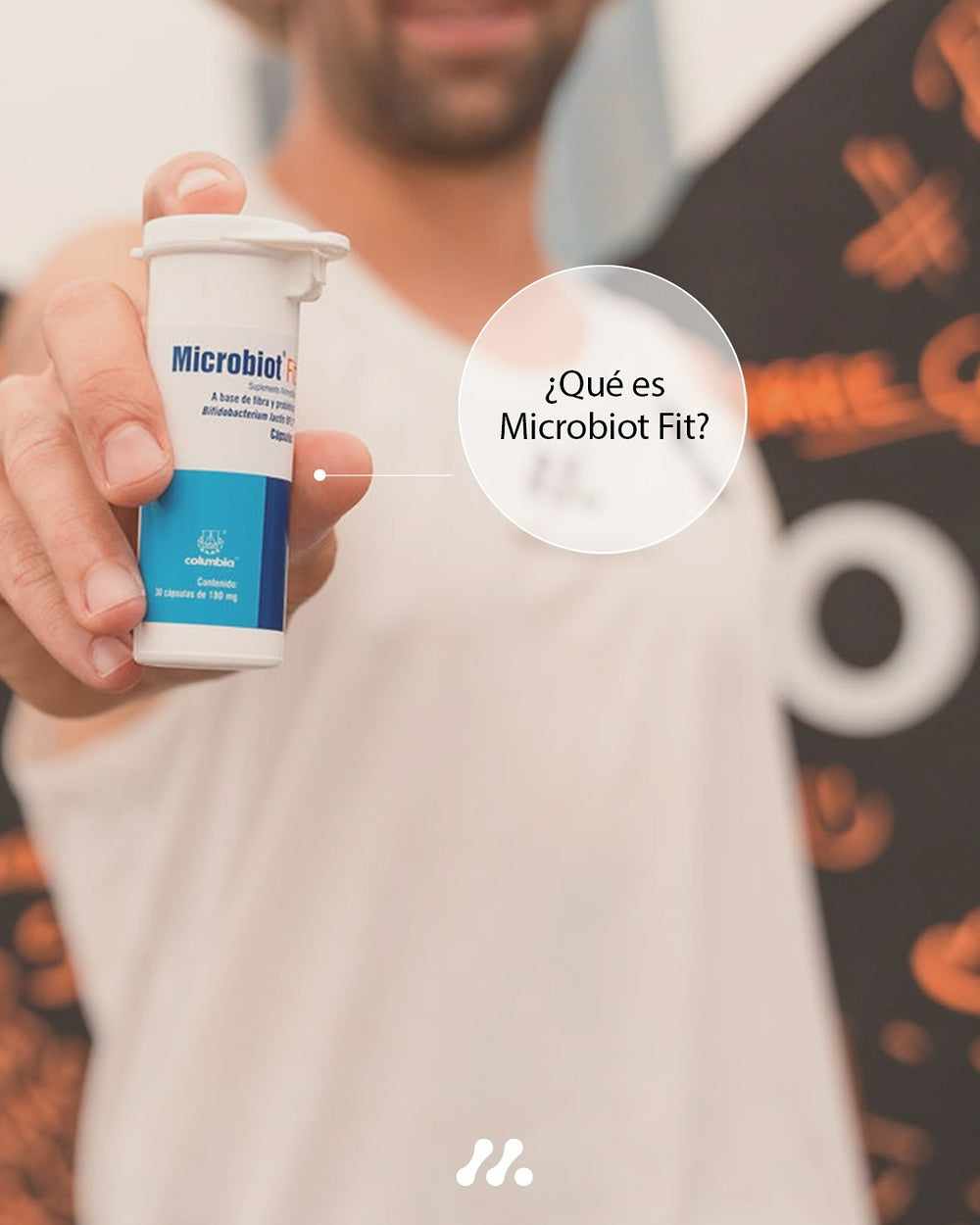 Microbiot Fit Probiótico 180mg, 30 cápsulas (Bifidobacterium + Lactoba ...